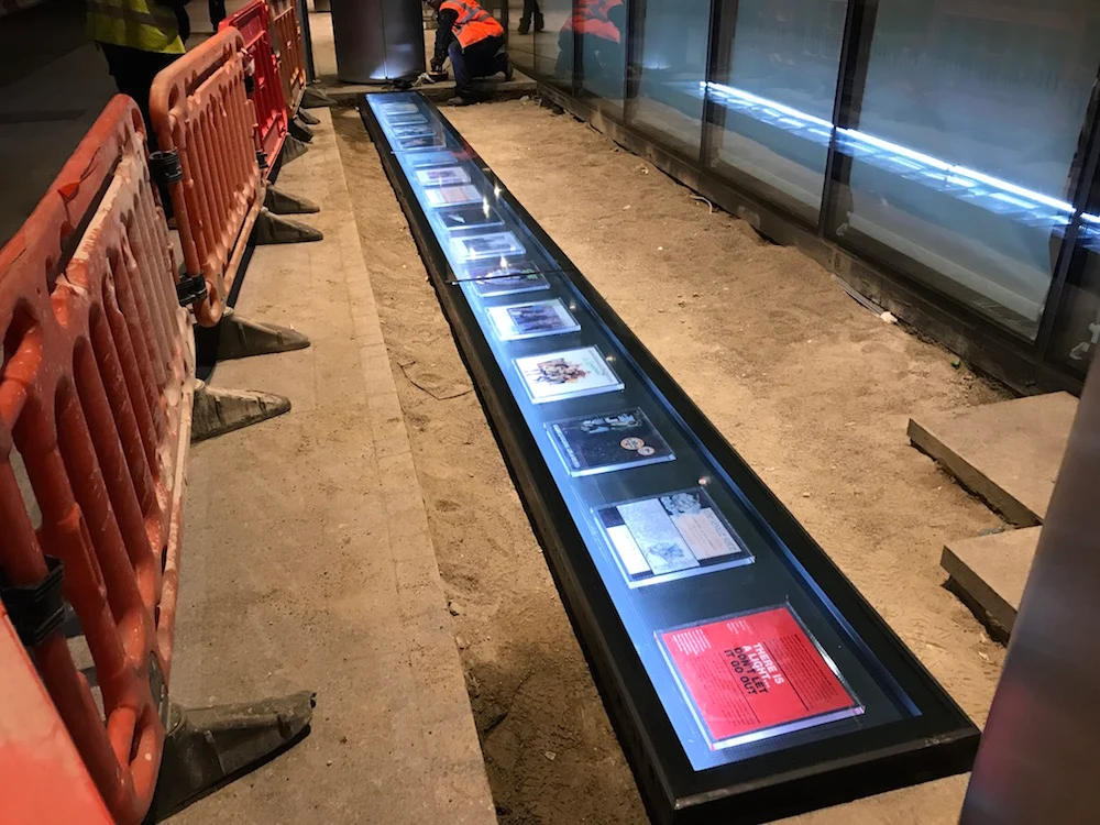 Ireland walk on glass floor display | Structural Glass Design | Walk on ...