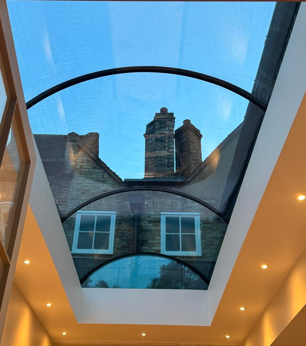 vaulted rooflight | Structural Glass Design | Walk on glass & drive on ...